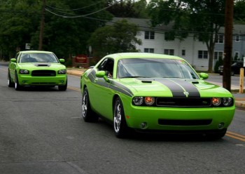 Lime green Challengers | Dodge Challenger Forum